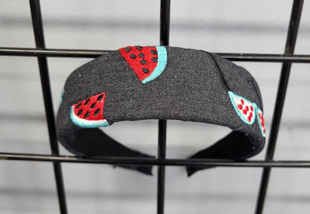 Embroidered Fruits Headband – B'Dazzle