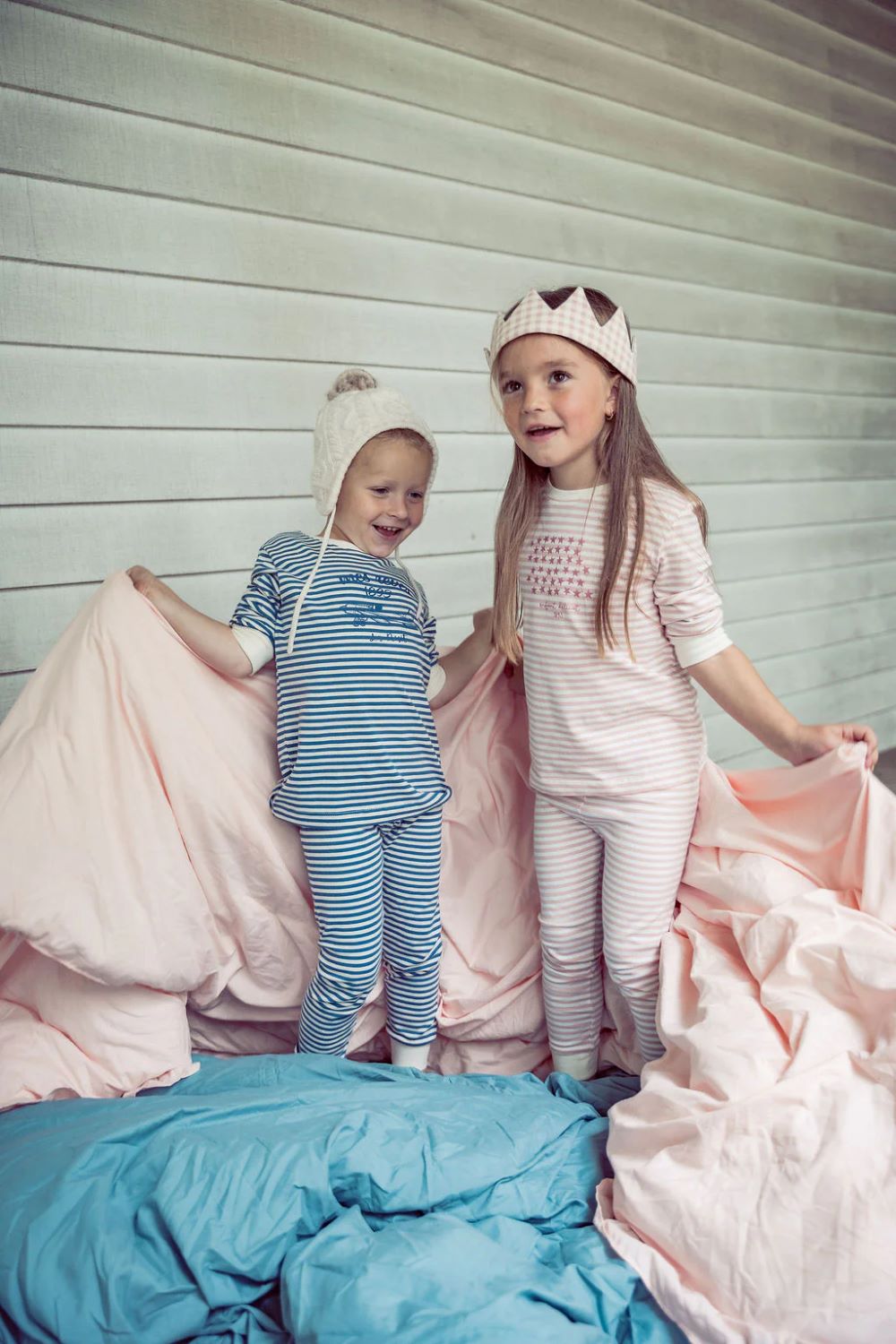 COCO BLANC Striped Pjs – B'Dazzle